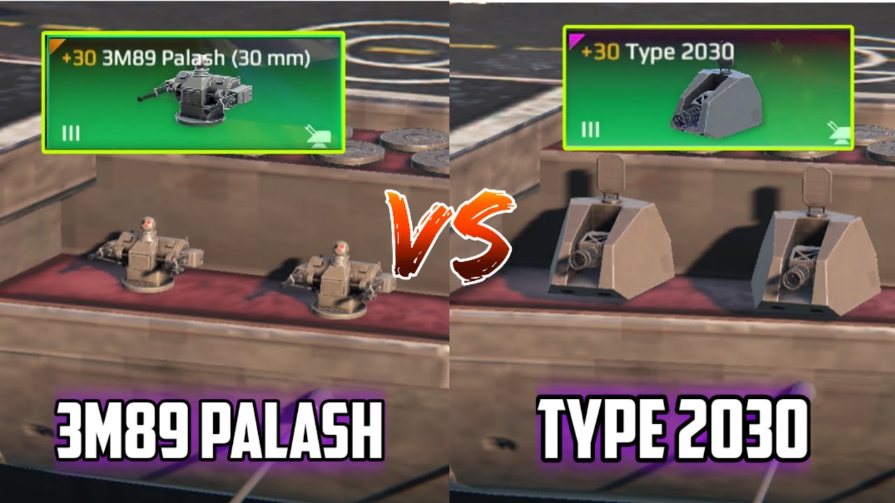 Type 2030 Vs 3M89 Palash | AA Test | Modern Warships - YouTube
