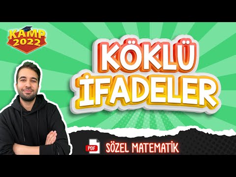 Köklü İfadeler | TYT - SÖZEL Matematik #Kamp2022 #tyt2022SOZMAT9