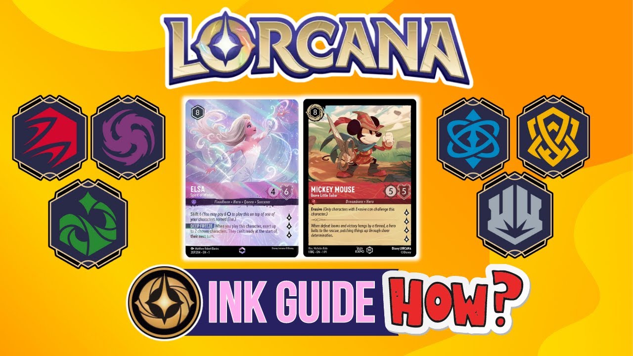 [Lorcana] Ink Guide Beginner Friendly - YouTube