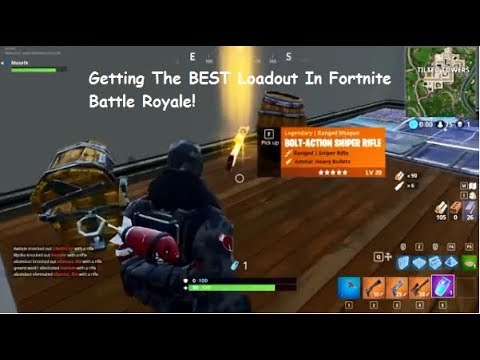 Getting The BEST LOADOUT In Fortnite Battle Royale! - YouTube