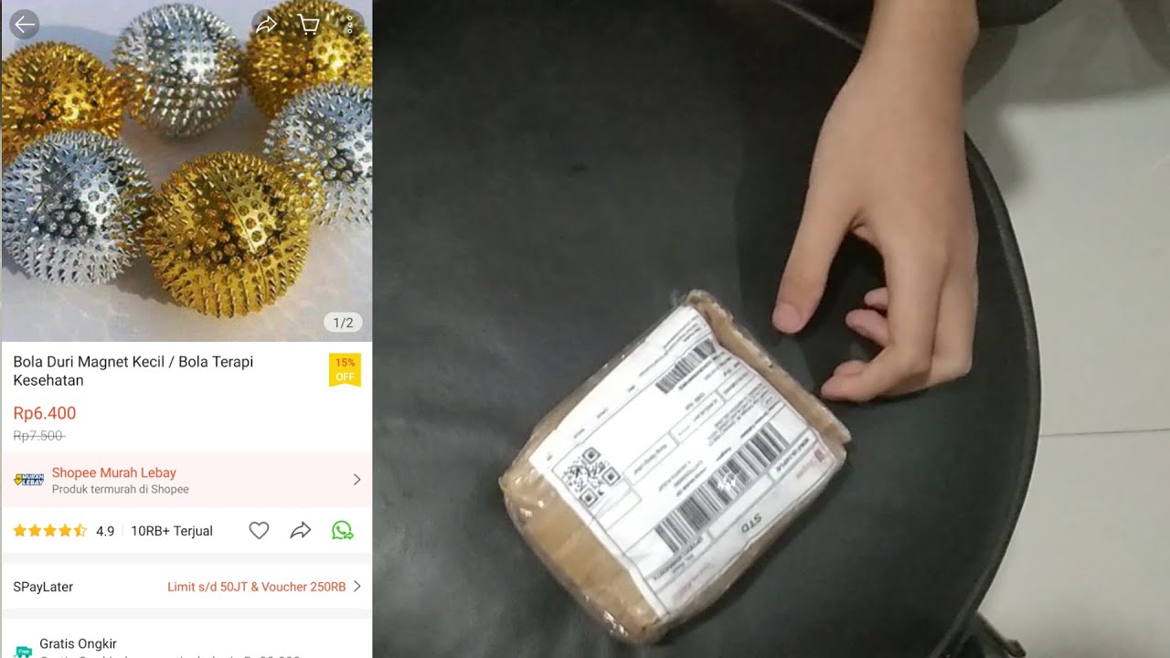 Unboxing Bola Duri Magnet kecil/Bola Terapi Kesehatan - YouTube