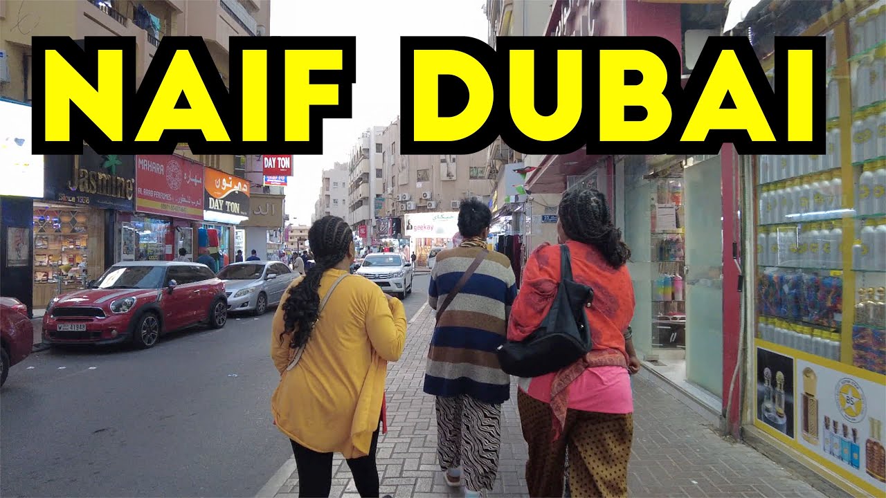 Baniyas Square, Naif (Deira) (Dubai Red Light Zone Area) | WALK AROUND ...
