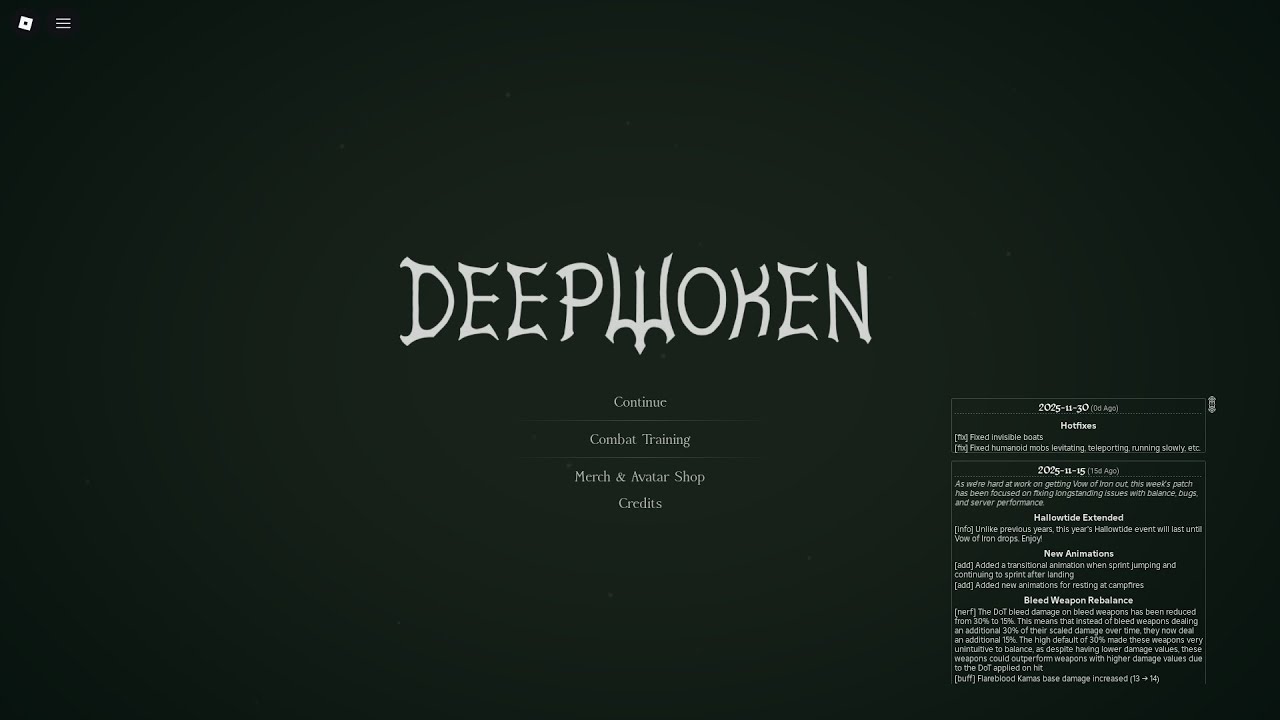 [Deepwoken] Ferryman No Hit (4K) - YouTube