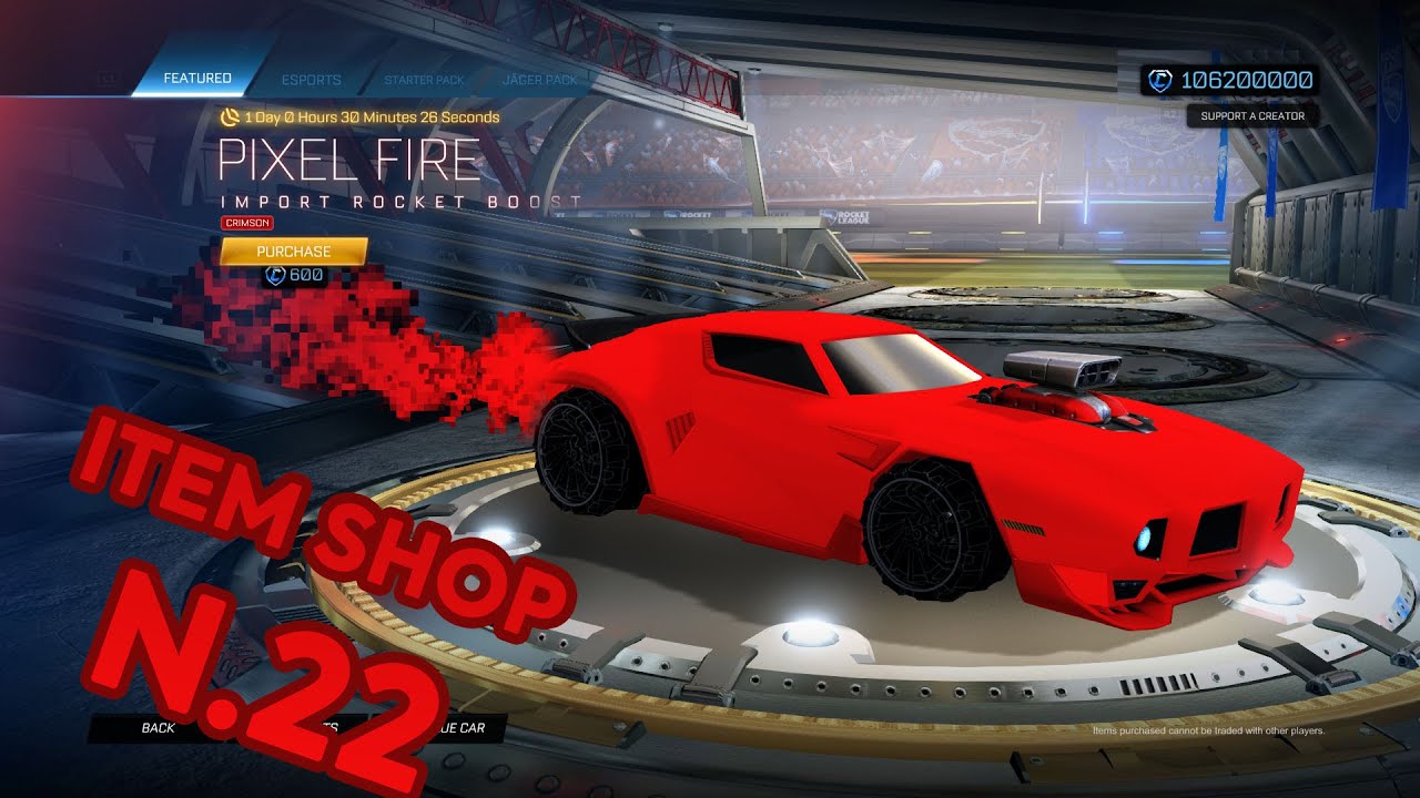 Rocket League Item Shop DOMINUS GT CRIMSON (2020 11 05) N.22 - YouTube