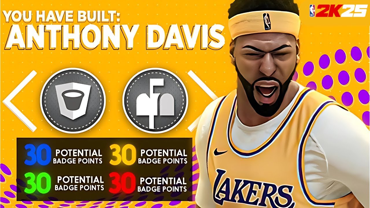 How to Make Anthony Davis EXACT Build in NBA 2K25! - YouTube