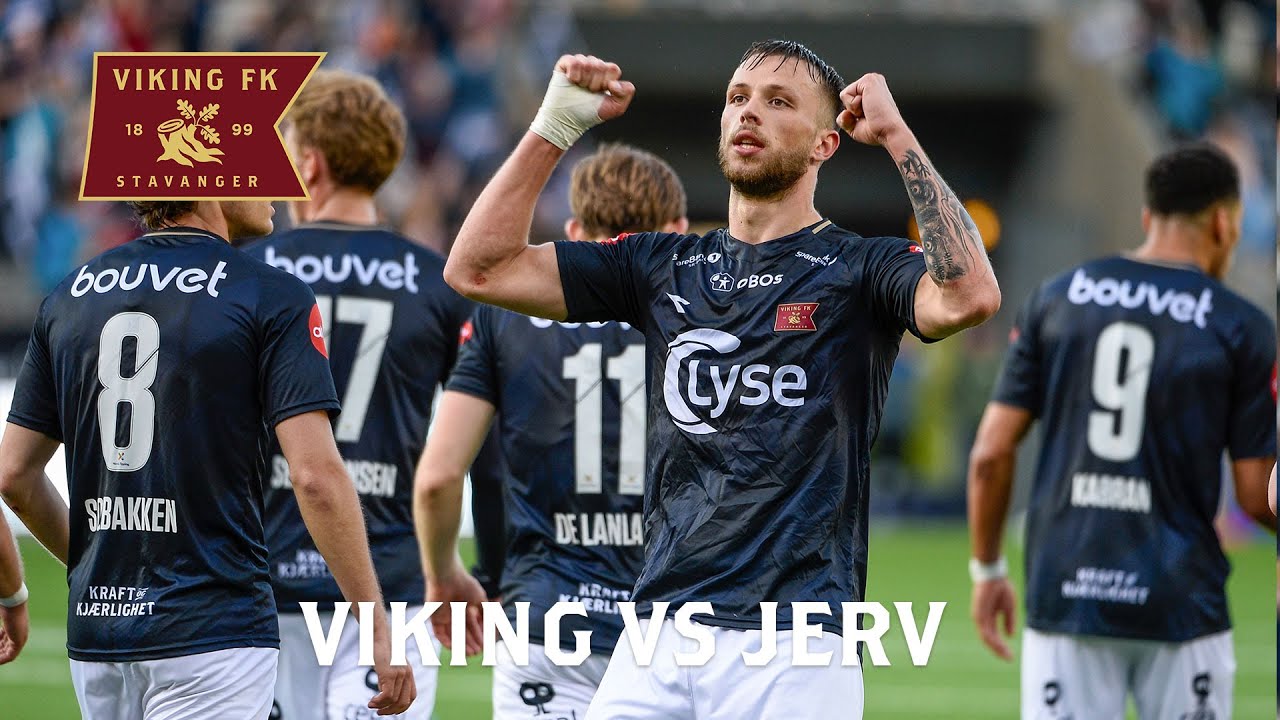 Viking vs Jerv 3-0 Eliteserien 2022 - YouTube