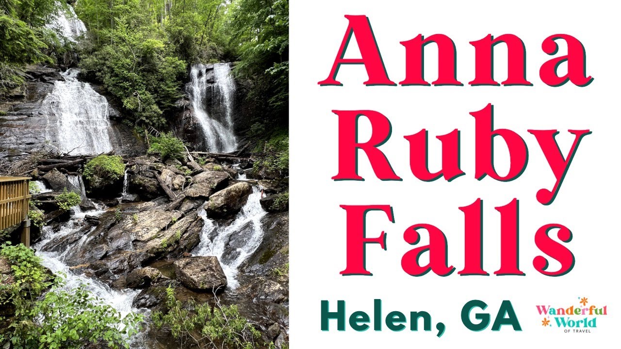 Anna Ruby Falls Waterfall in Helen, Georgia: Hiking Tips, What Parking Looks Like, Visitor ...