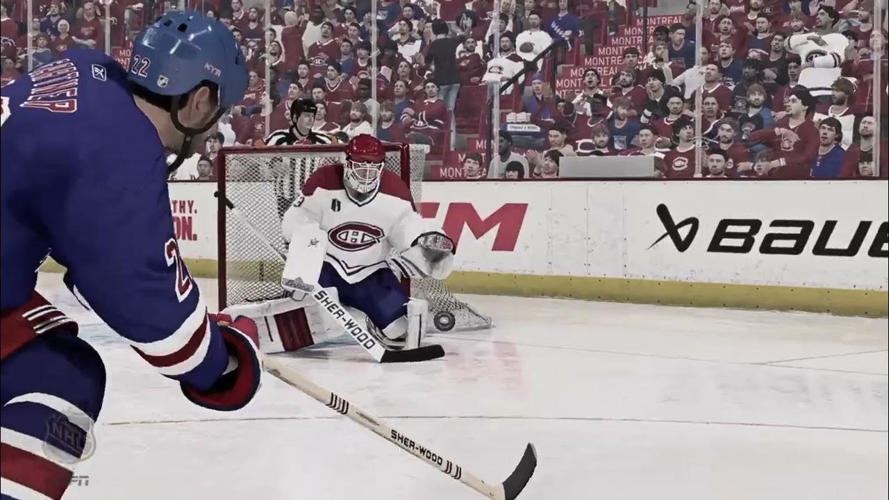 Легенды НХЛ - Обзор финала кубка Стэнли - MTL v NYR - Игра 2 (NHL 23 ...