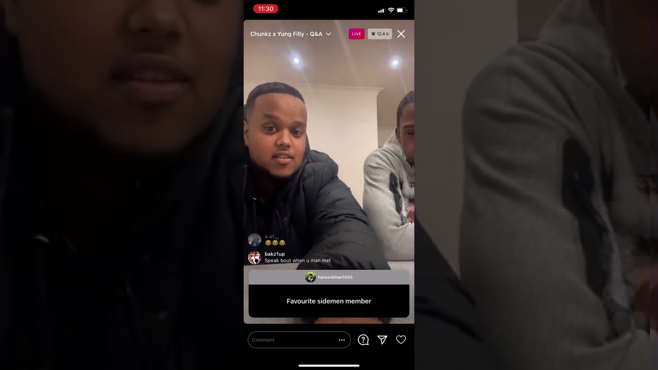 chunkz and filly talk about their favourite sidemen member| sidemen ...