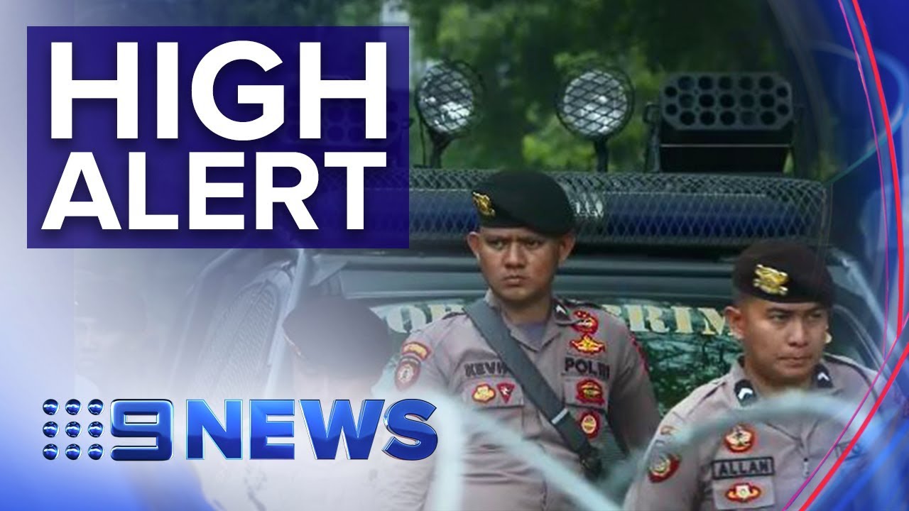 Jakarta on high alert following election result | Nine News Australia ...