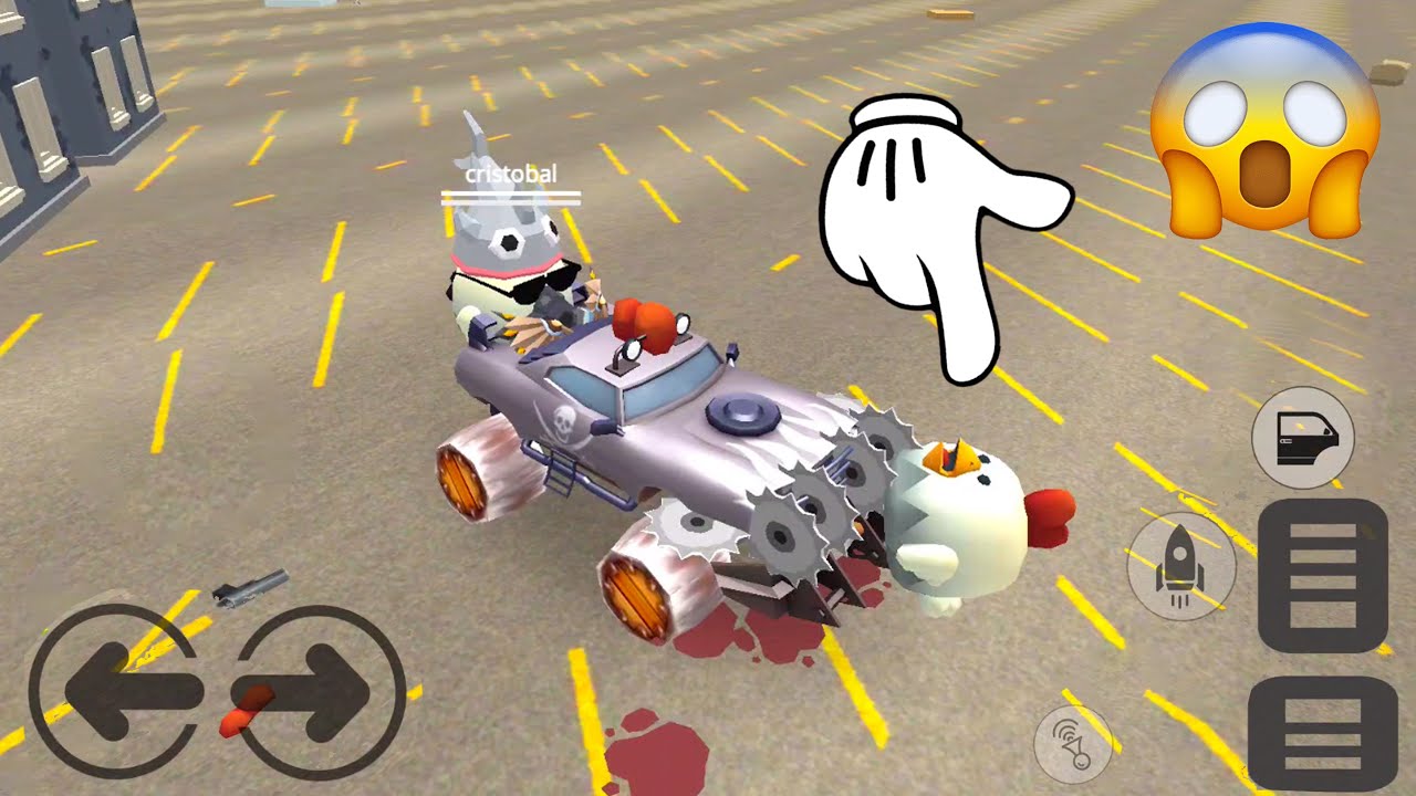 ZOMBIE CAR ,Chicken Gun Funny Moments || Pro VS Hacker || Android ...