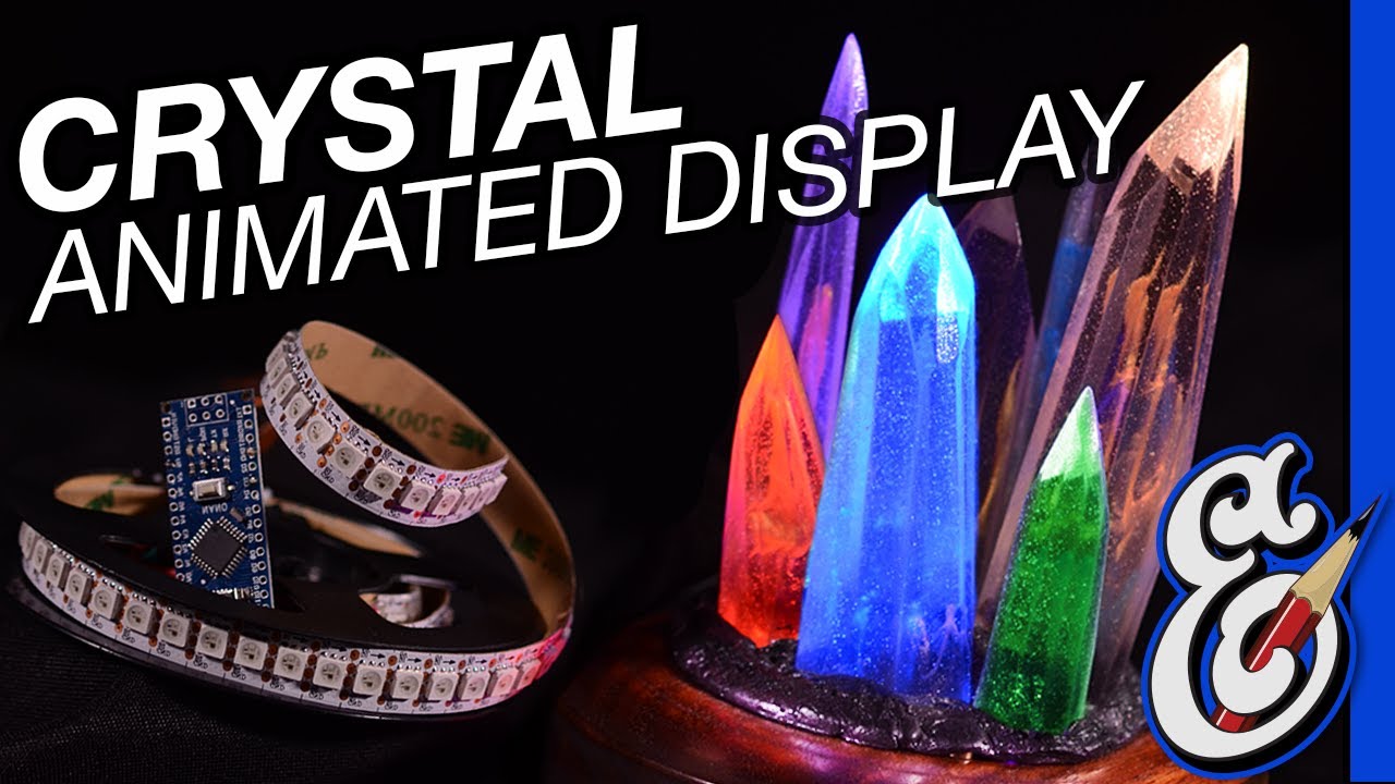 A Beautiful Animated Crystal Display powered by Arduino and LEDs! by ...