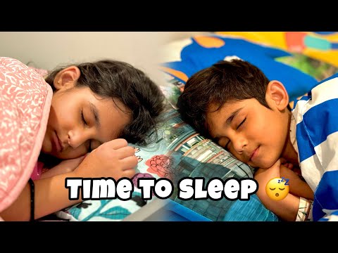 Go to Sleep 😴 | Marwah & Abdul Rahman had a Sleepy Day 💤