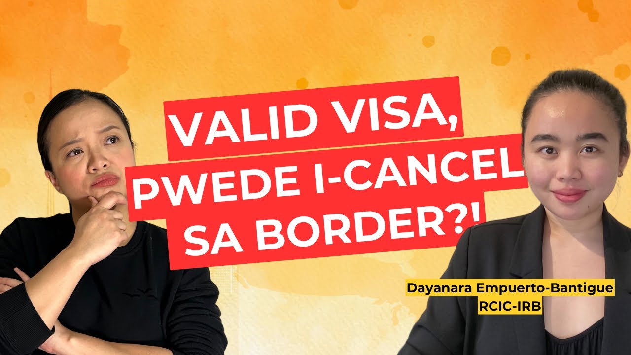 Border officers, pwede na mag-cancel ng mga ETA, study, at work permit! | Buhay Canada - YouTube