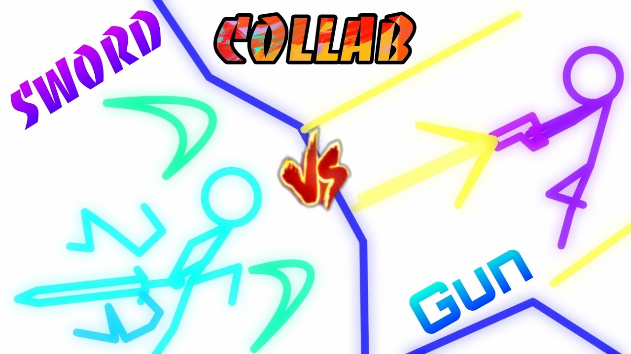 Gun vs Sword Collab | Stick Fighter - YouTube