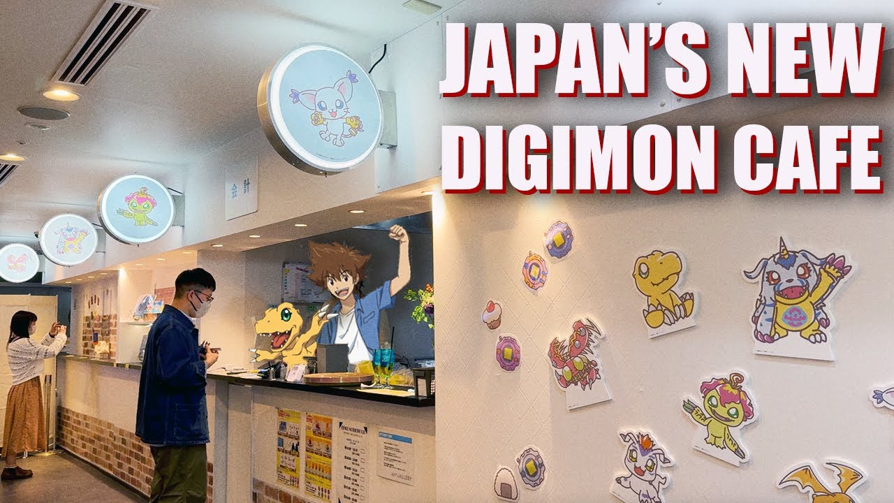 Inside Tokyo's DIGIMON CAFE: Digimon Adventure 25th Anniversary Cafe ...