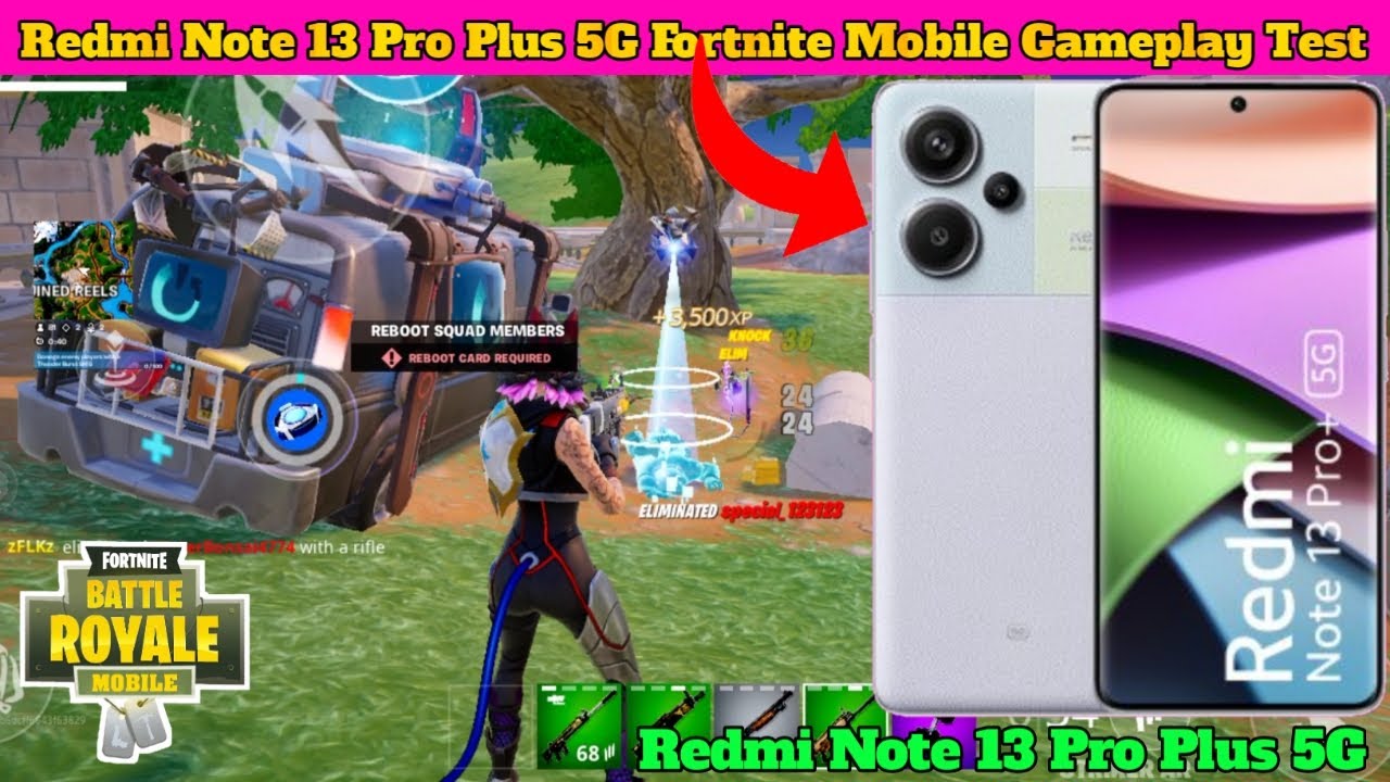 redmi note 13 pro plus fortnite mobile gameplay test,fortnite test ...
