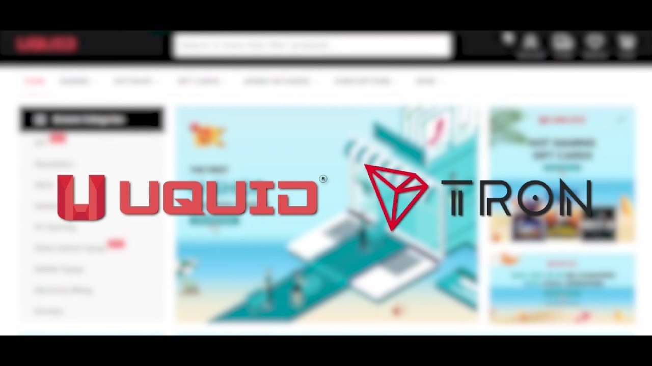 How to Deposit TRX & USDT on Uquid Shop Using the Tron Network: A Step-by-Step Guide - YouTube