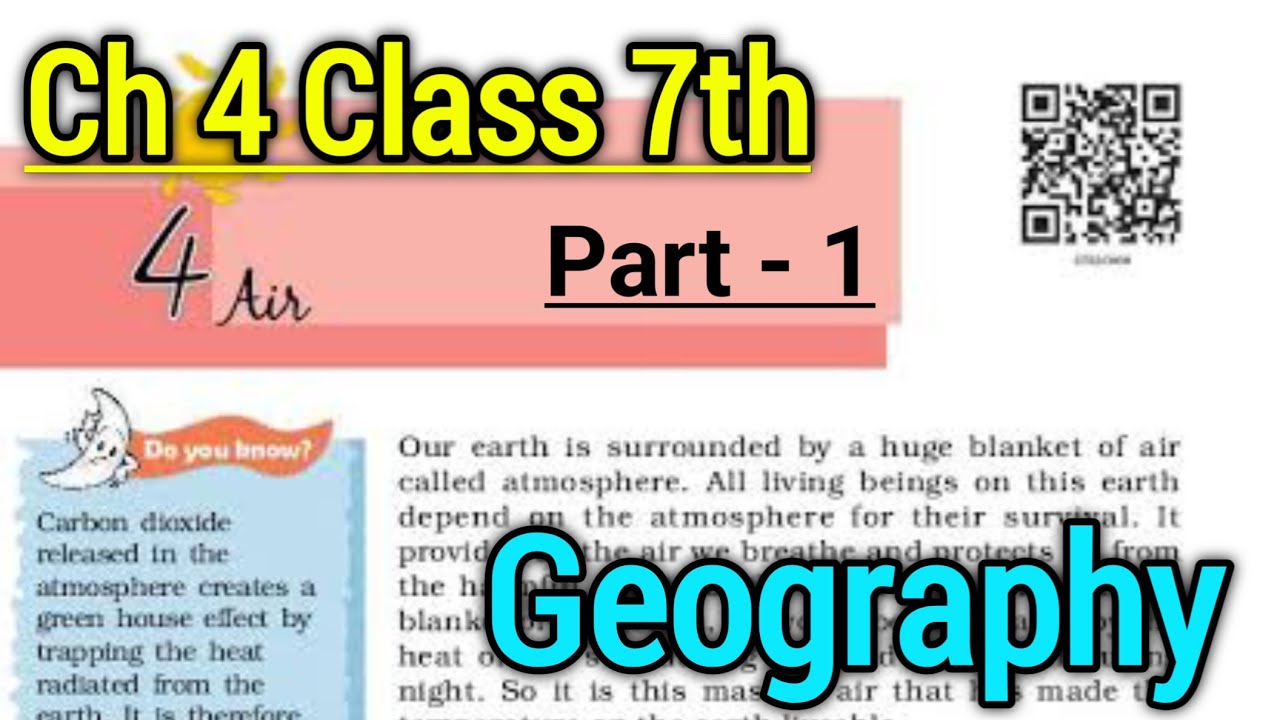 Air Chapter 4 Class 7 Geography | Class 7 Geography Chapter 4 Air ...
