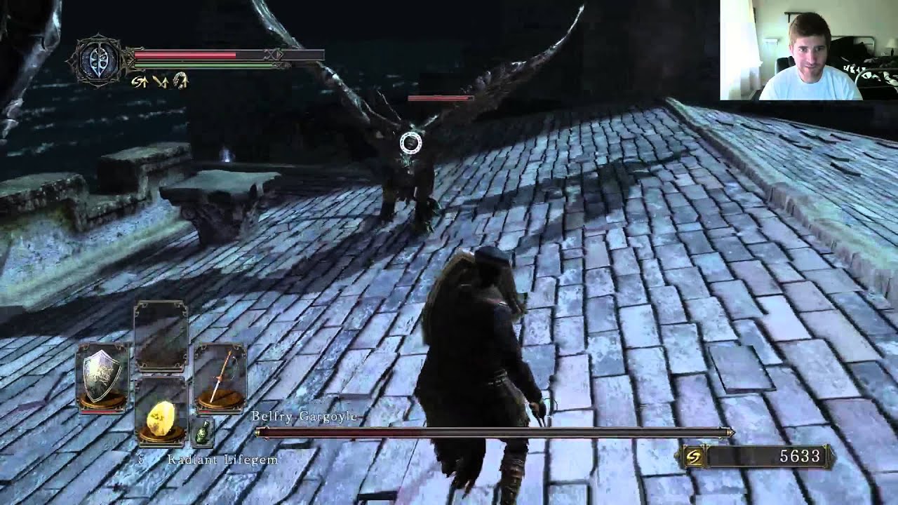Dark Souls 2 - Boss 8 - Belfry Gargoyles - YouTube