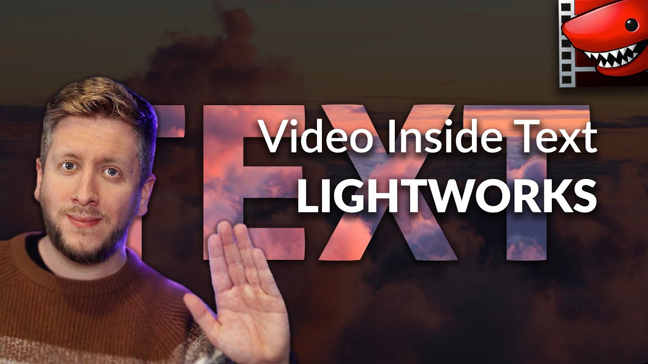 Video inside text inside Lightworks! SC #15 - YouTube