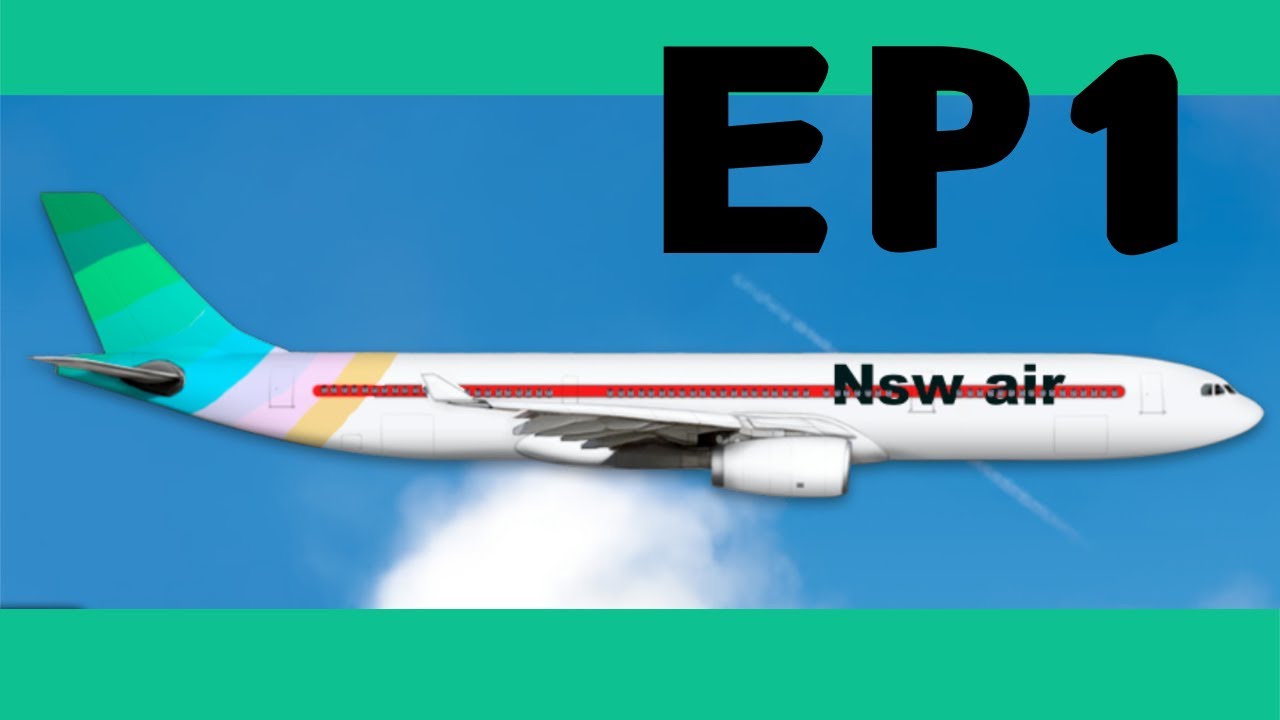 Creating random fictional Australian airline liveries ep1 - YouTube