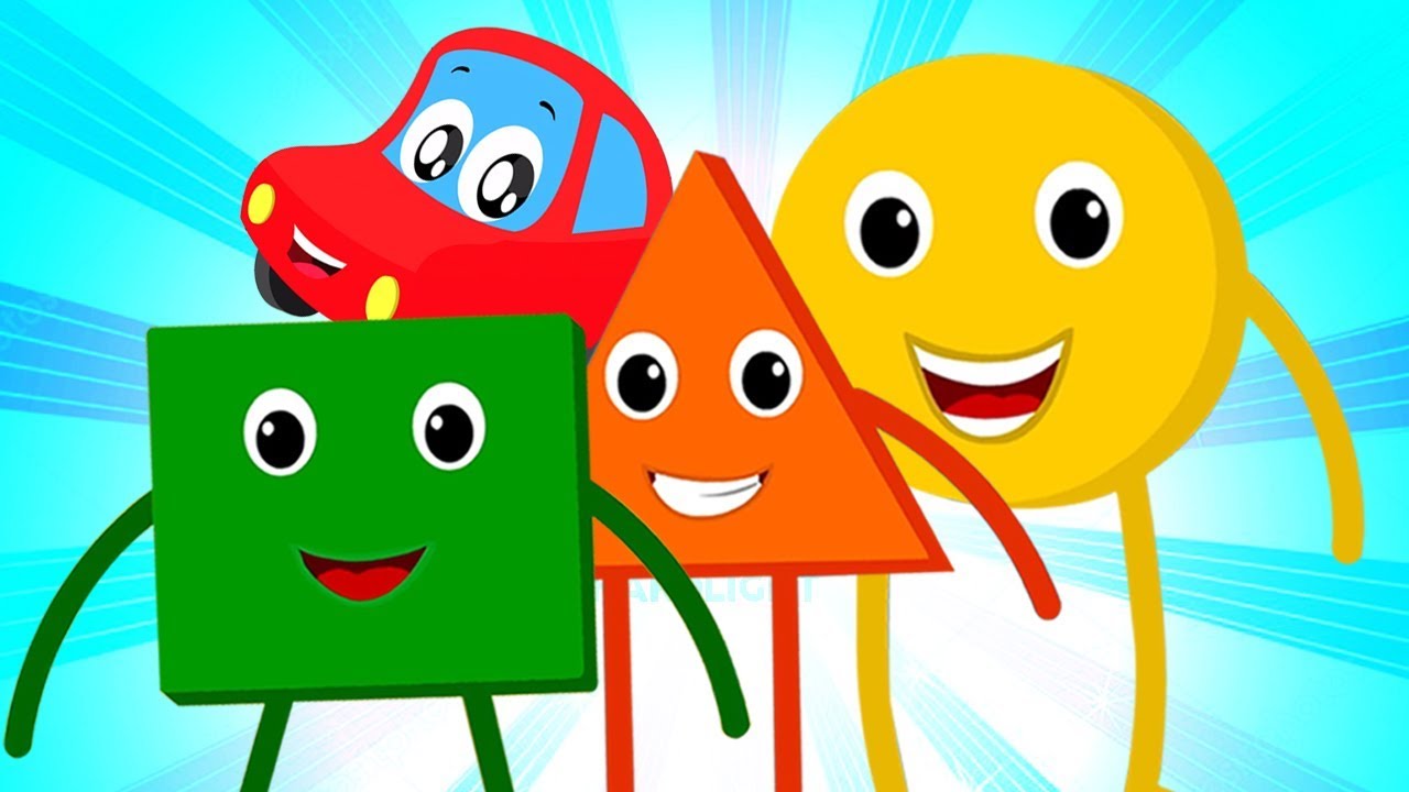 Forma canción | formas para niños | Shapes Song | Super Kids Network ...