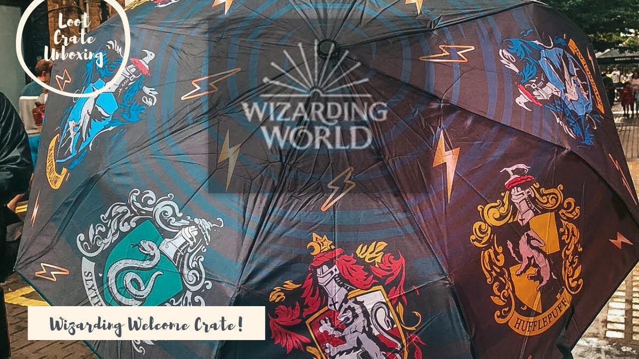 Wizardry Welcome Crate Unboxing Loot Crate May 2021 | Wizardry Wednesday #LootCrate - YouTube