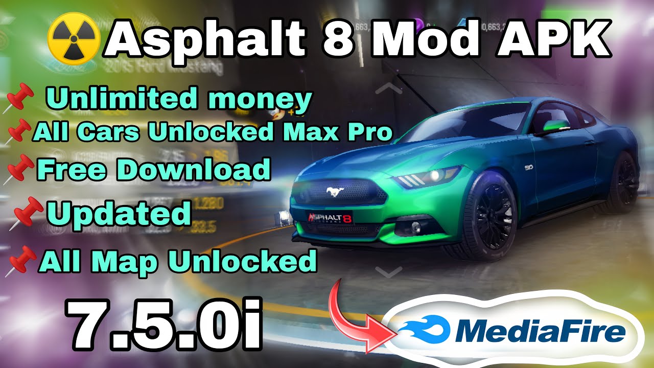 Asphalt 8 mod APK All Cars Unlocked How Download Asphalt 8 mod APK All ...
