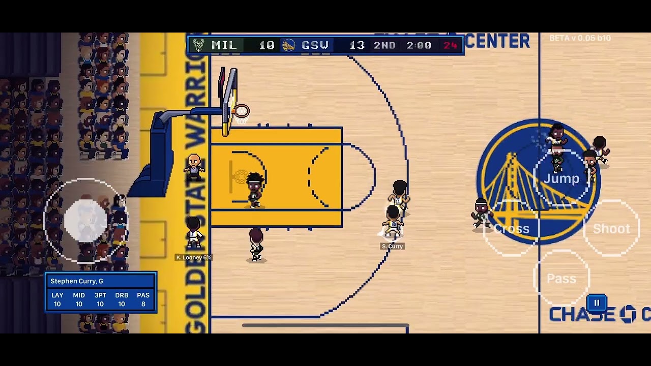 NBA 2k23 Retro Hoop Land GSW VS MIL - YouTube