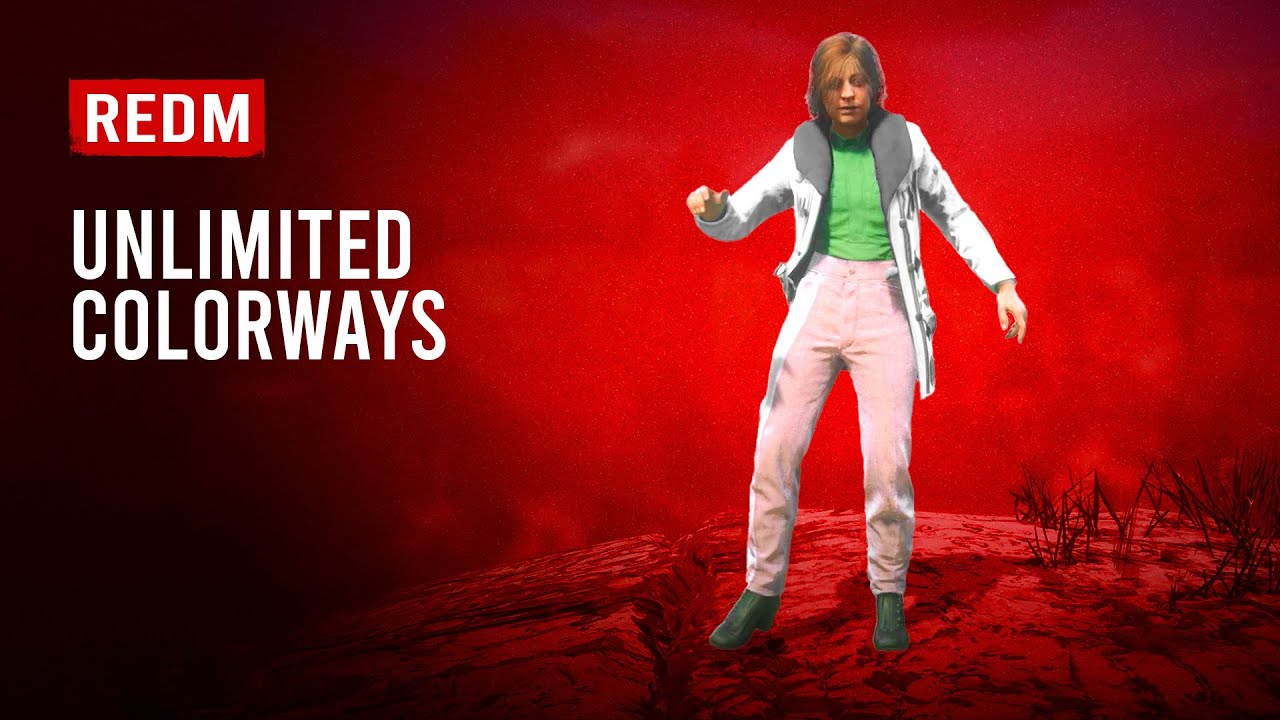 RedM - Unlimited clothes Colorways - YouTube
