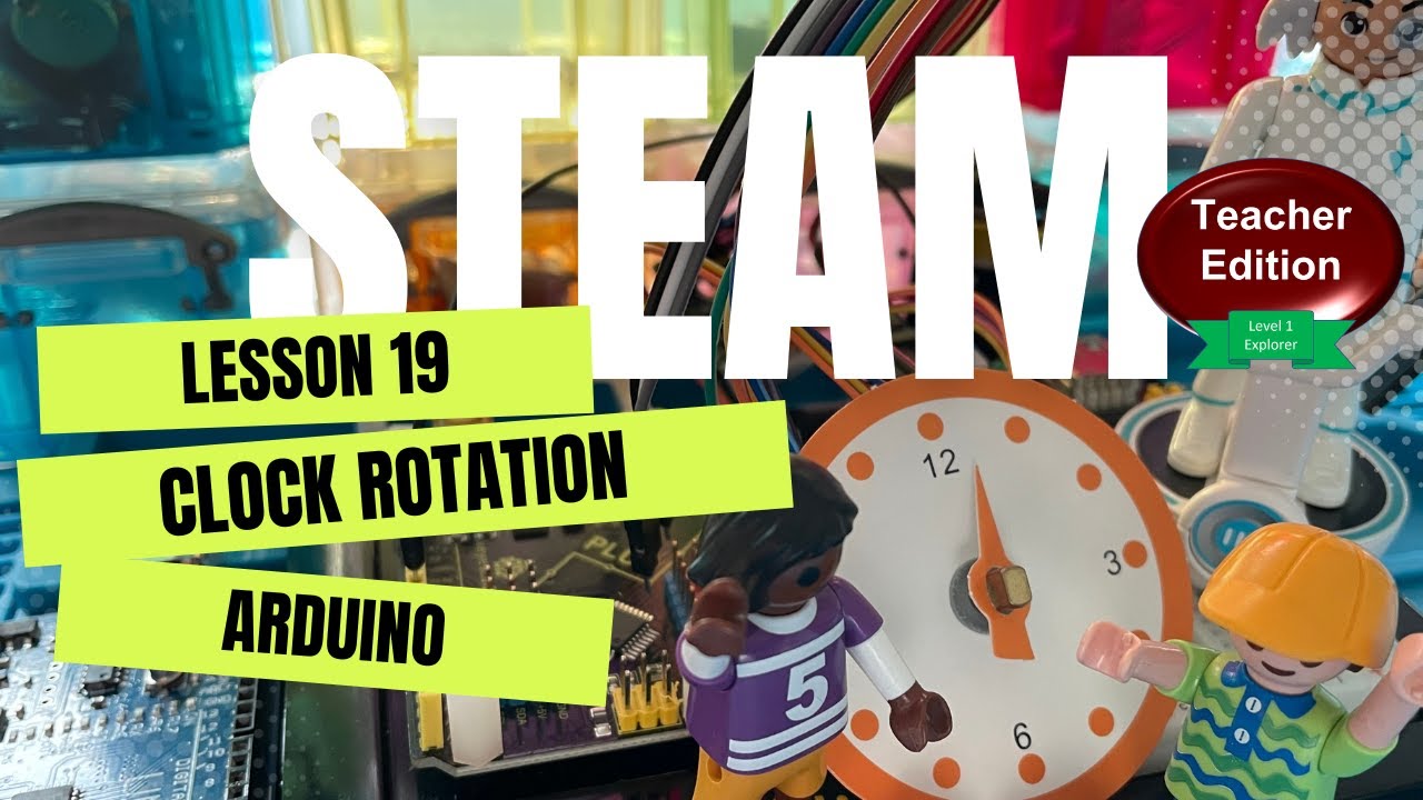 STEAM Lesson 19 T Clock Rotation English CC - YouTube