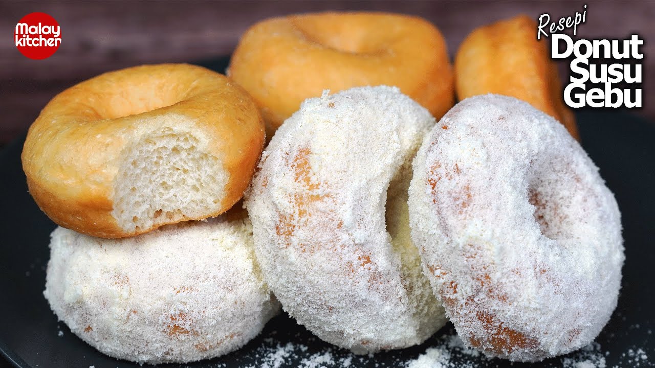Donut Susu recipe dan TIPS RAHSIA donut susu jadi gebu dan lembut ...