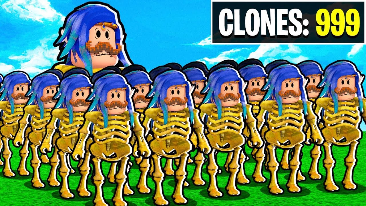 clones clones clones clones clones roblox - YouTube