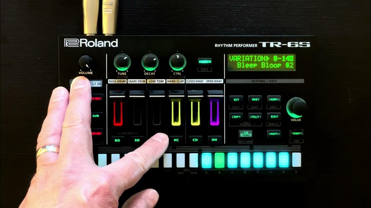 Roland TR6S Generative Ambient #2 - YouTube