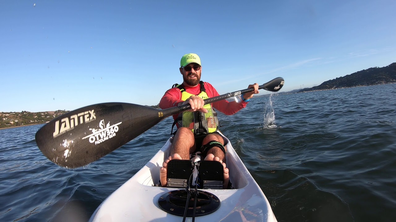Surfski in my Mako XT - YouTube