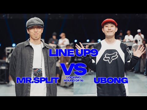 MR.SPLIT(KR) vs UBONG(KR)ㅣLOCKING Round of 16 - 6 | 2024 LINE UP SEASON 9 - YouTube