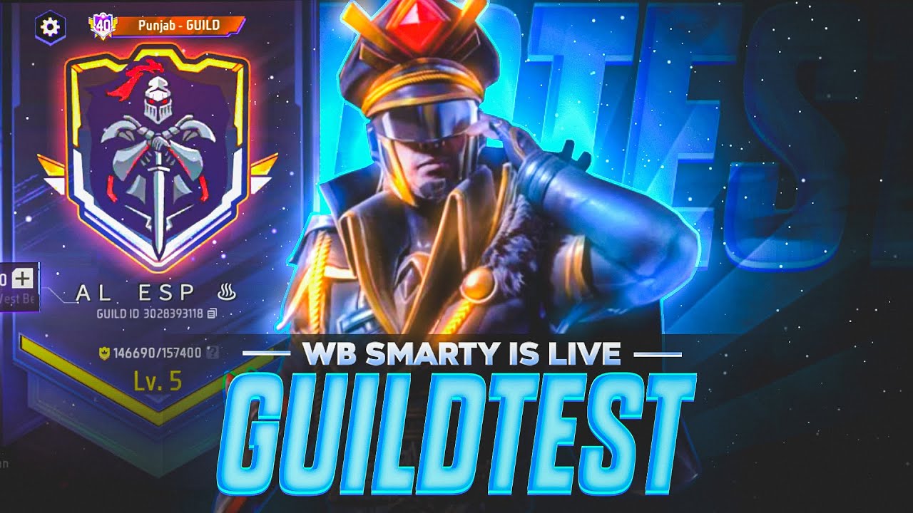 FREE FIRE LIVE GUILD TESTING | GUILD TEST LIVE | FF LIVE GUILD TEST # ...