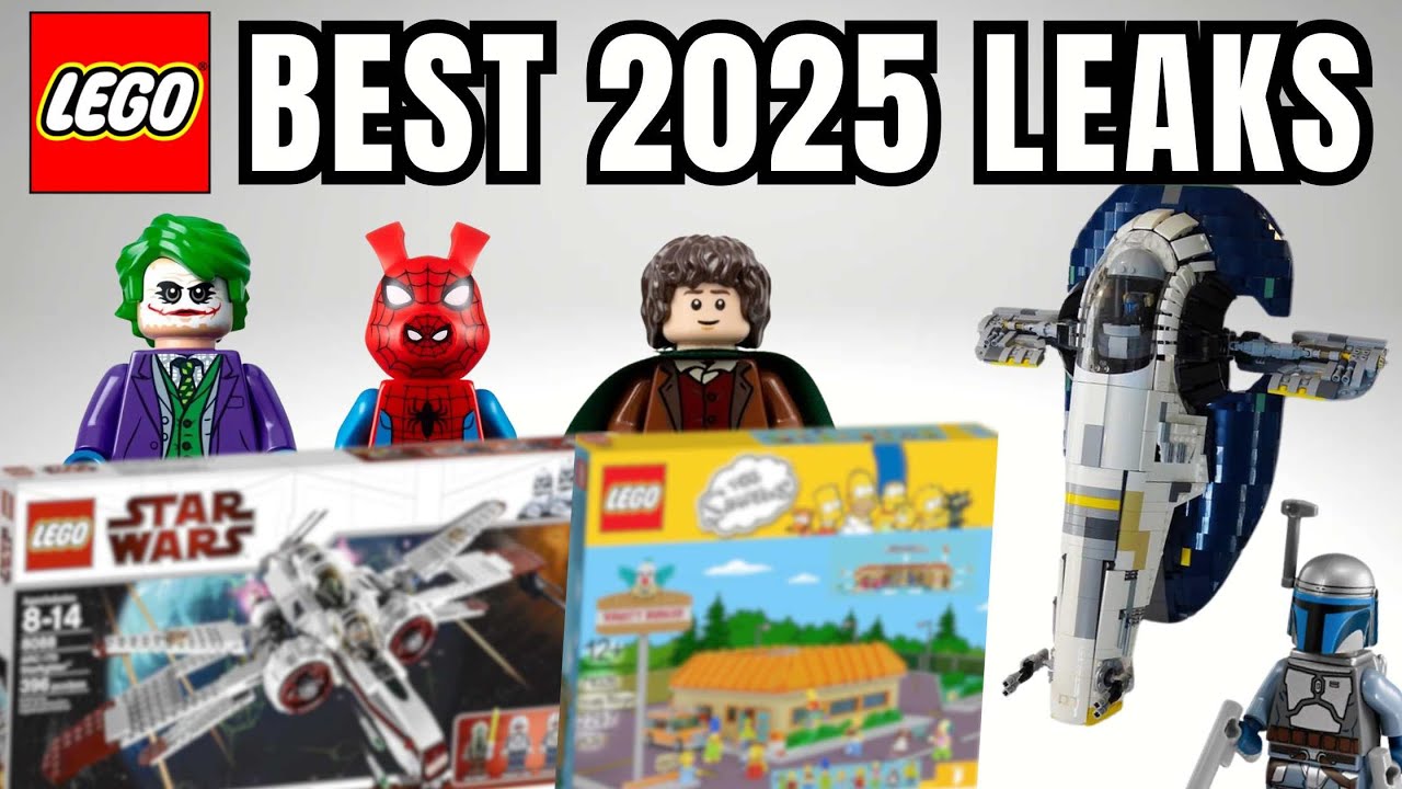 TOP 10 LEGO SETS RELEASING IN 2025 - AMAZING LEAKS - YouTube