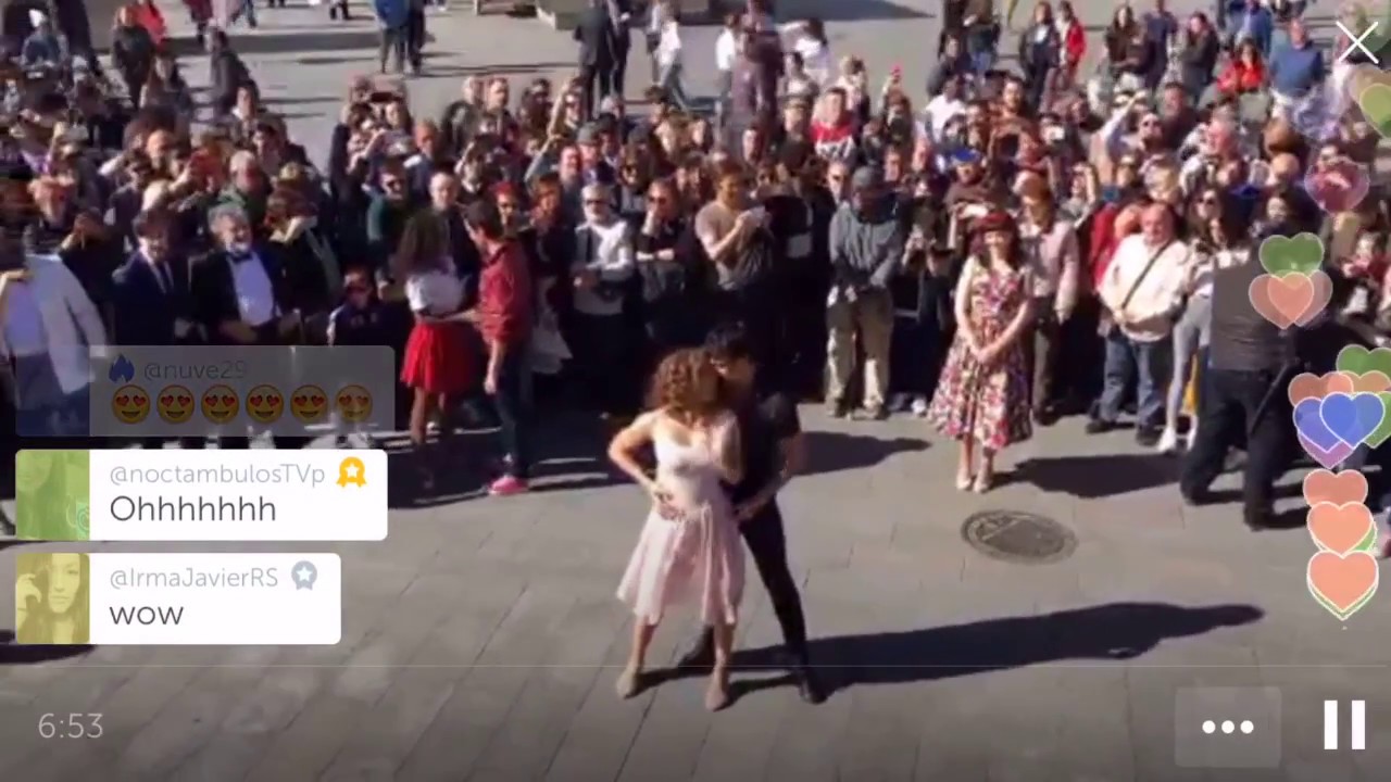 Flashmob en Sol de Dirty Dancing El Musical - YouTube