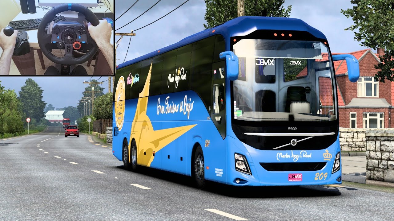 Relaxing Bus Ride Through Ireland | Euro Truck Simulator 2 | Logitech ...