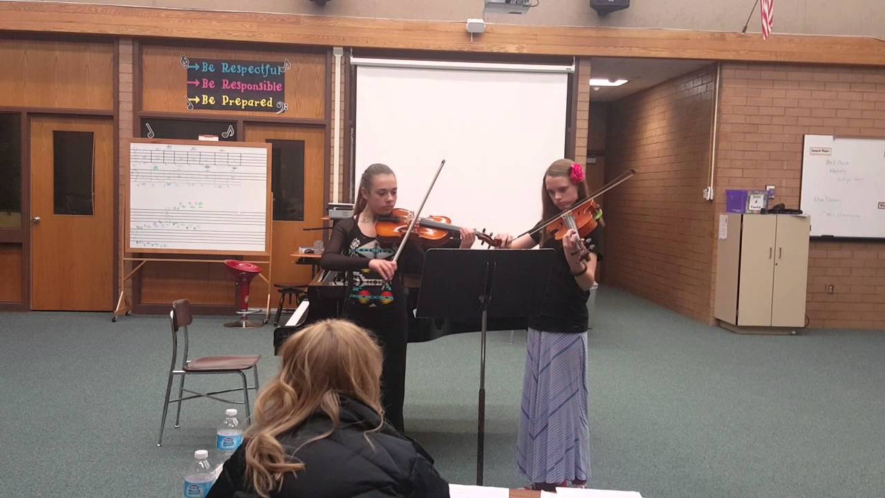 Sophie Lunt and Heather Luke - Viola Duet - YouTube