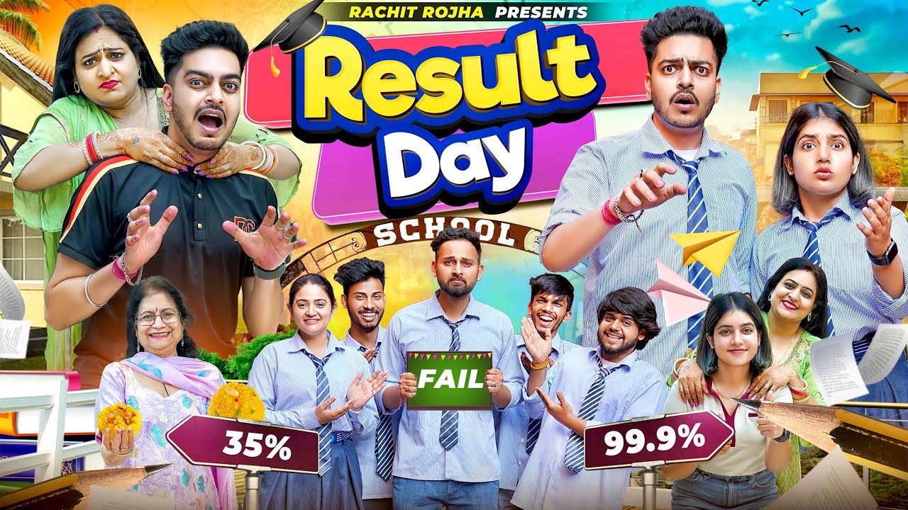 RESULT DAY IN INDIA || Rachit Rojha - YouTube