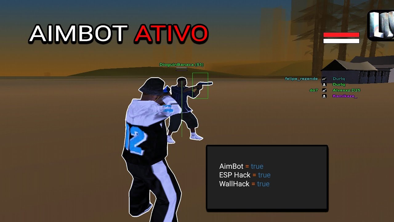 SAIU! APK AIMBOT MOBILE + ESP HACK + DATA ESTILO MTA PARA SAMP ANDROID ...