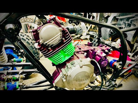 1st Start After COMPLETE STRIP DOWN - Yamaha Raptor Custom Build - YouTube