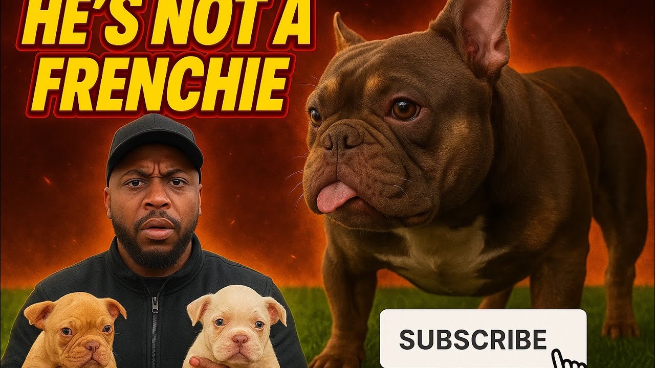 I’M TIRED OF PEOPLE SAYING HE’s a FRENCHIE ️😡 (he’s not a frenchie ...
