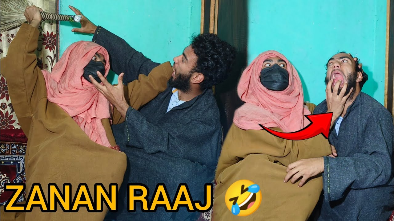 Zanan Raaj 🤣 kashmiri funny drama | kashmiri kalakar | - YouTube