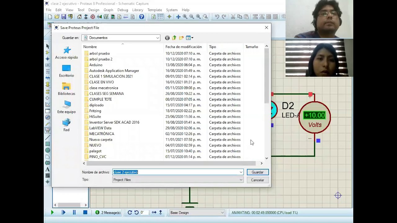 GUARDAR PROYECTO EN PROTEUS 8 10 - YouTube