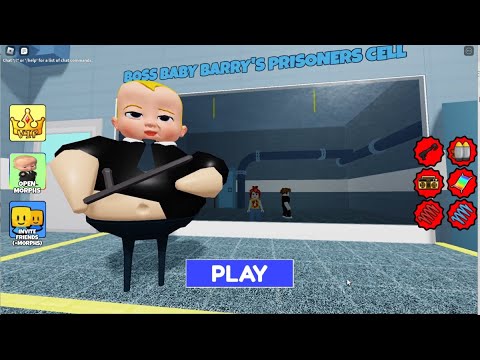 NEW BOSS BABY BARRY'S PRISON RUN! OBBY FULL GAMEPLAY #roblox #gameplay ...