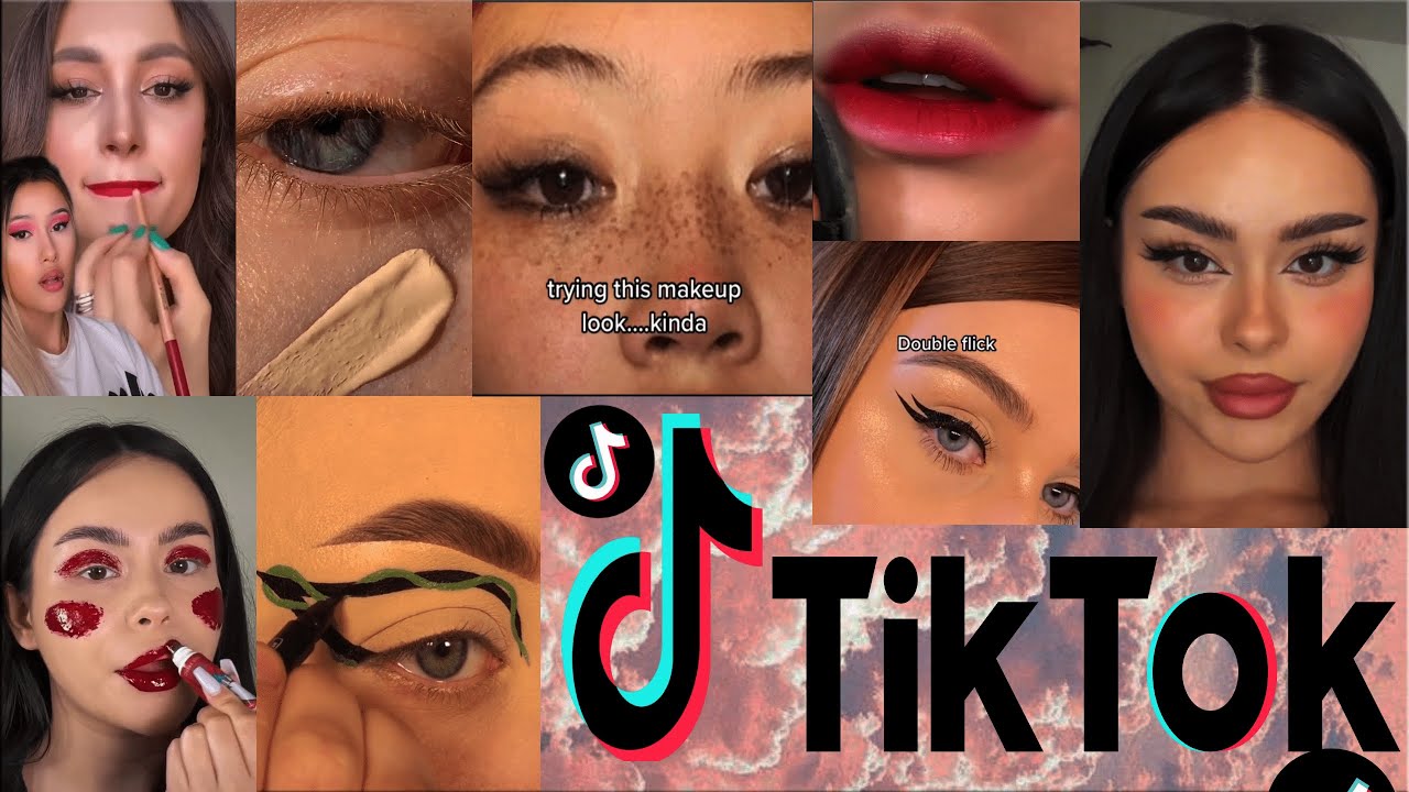 Tiktok Makeup Hacks and Trends - Makeup Tutorials - New 2021 Makeup ...